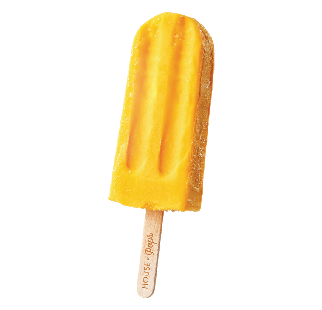 Real Fruit Mango Ice Cream Pops | House of Pops