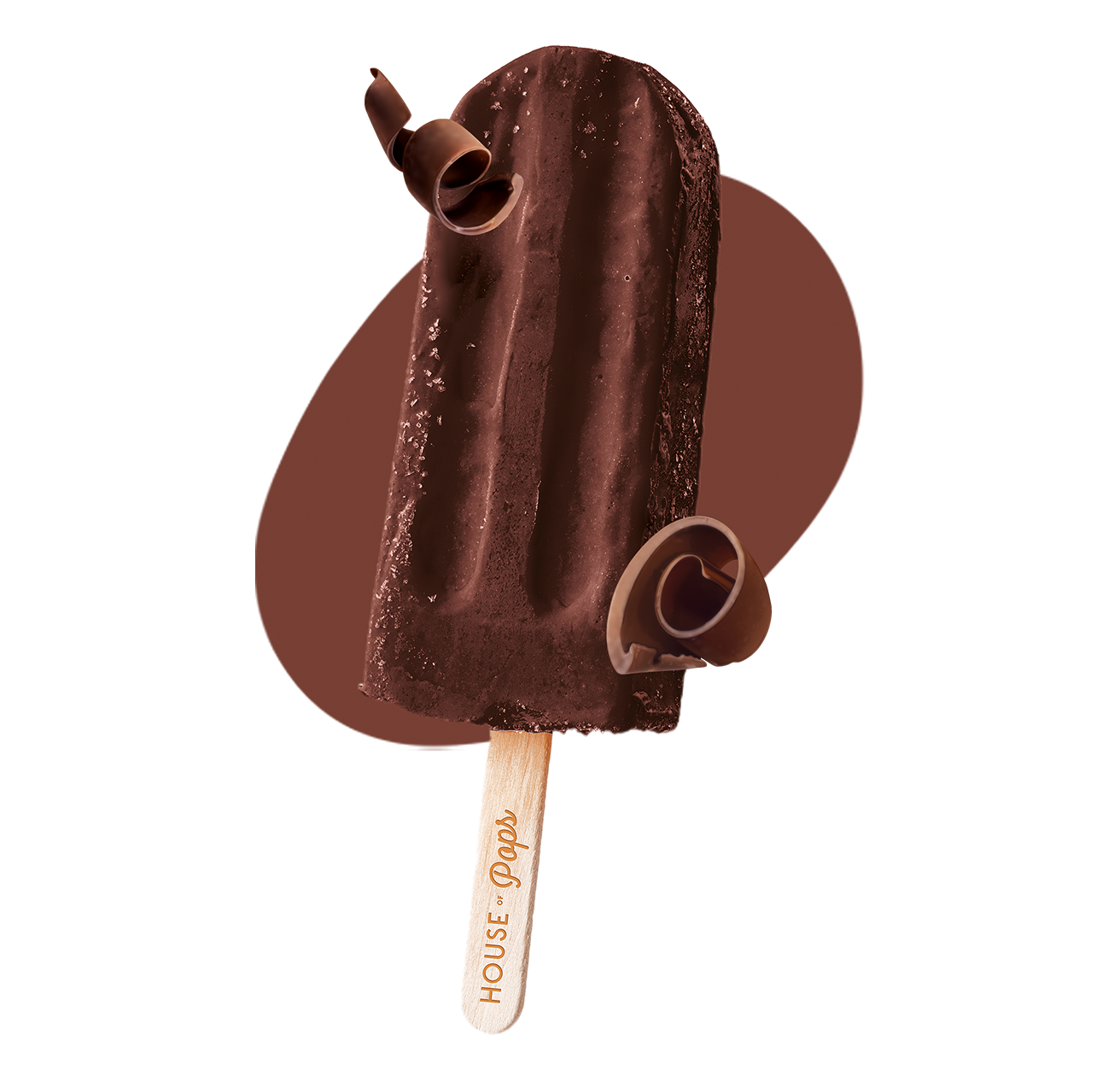 Plant-Based Chocolate Lover Ice Cream Pop | House of Pops