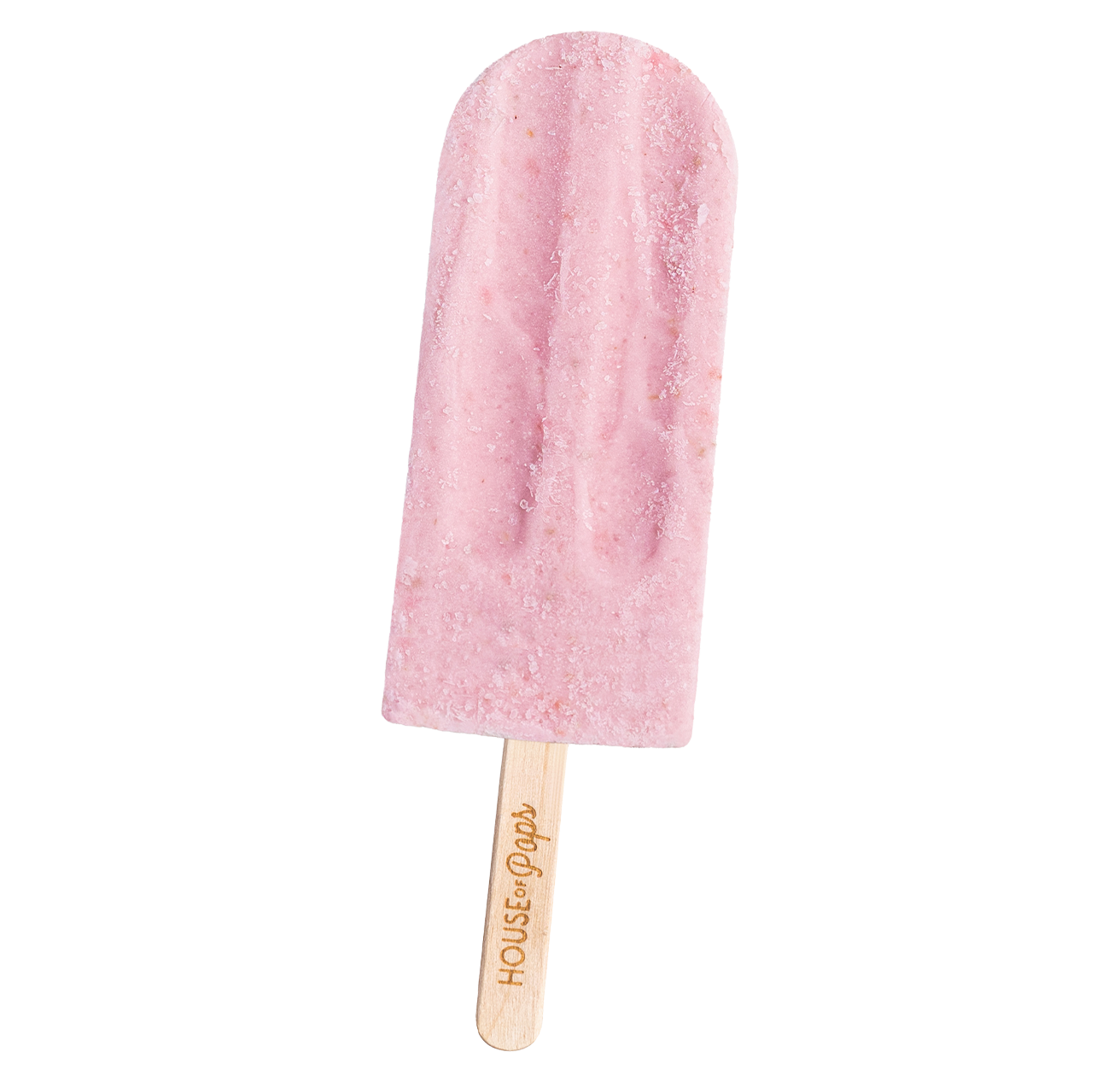 Keto Strawberry Ice Cream Pops | House of Pops